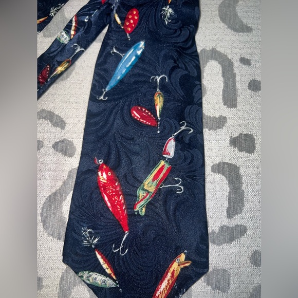 Wembley | Accessories | Vintage Wembley Fishing Lure Necktie | Poshmark